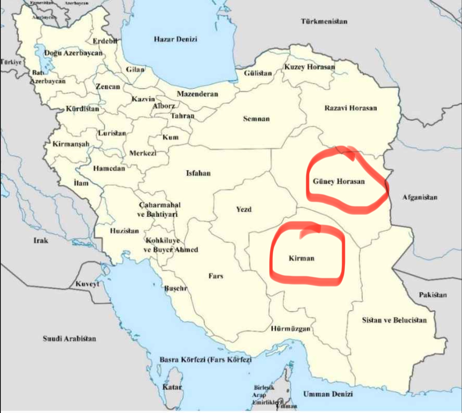 Kirman ve Güney Horasan Seyahati-İran - Nazmi Emin